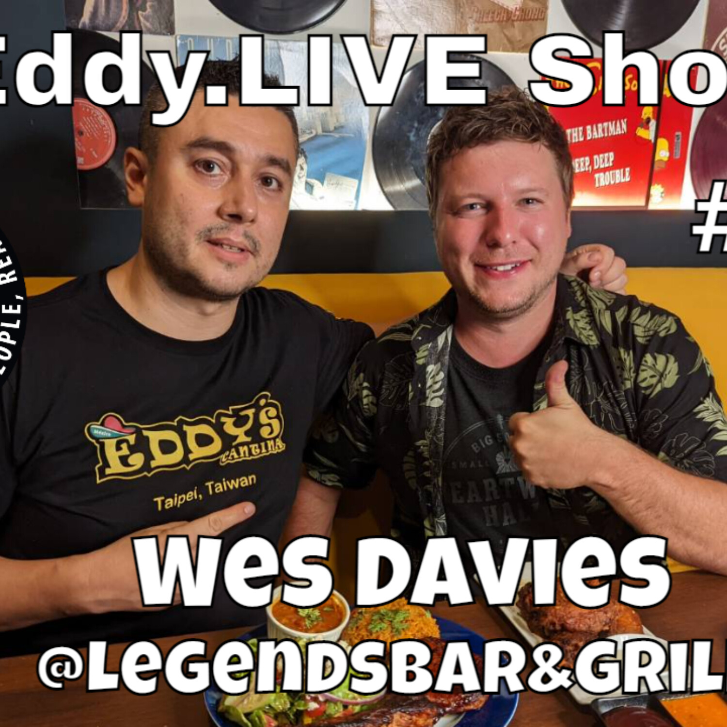 Eddy LIVE Show ep.147, Wes Davies and Henry Young #YouTuberinTaiwan #TaiwanPodcast #LegendsBar ...