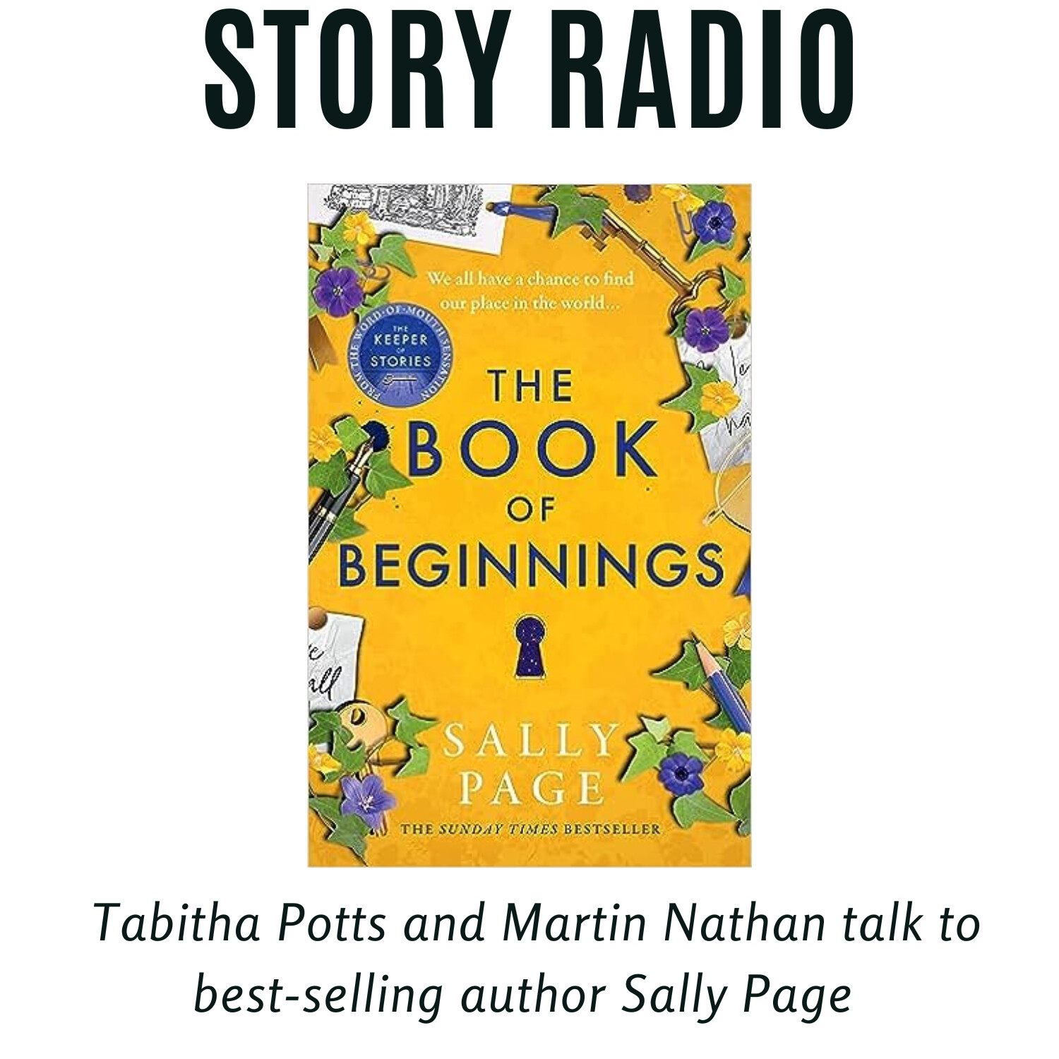 The Book of Beginnings: interview with Sally Page – Story Radio Podcast ...