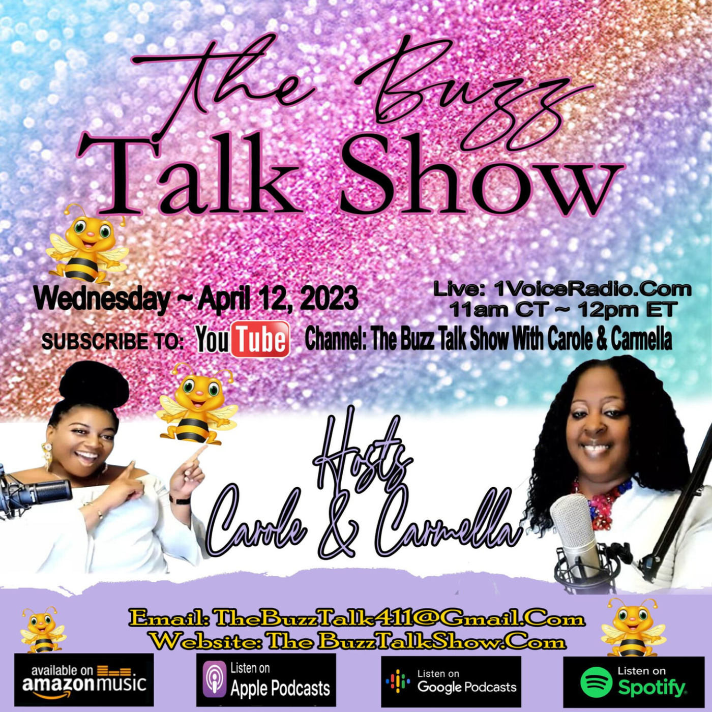 The Buzz April 12th - The Buzz Talk Show - Podcast.co