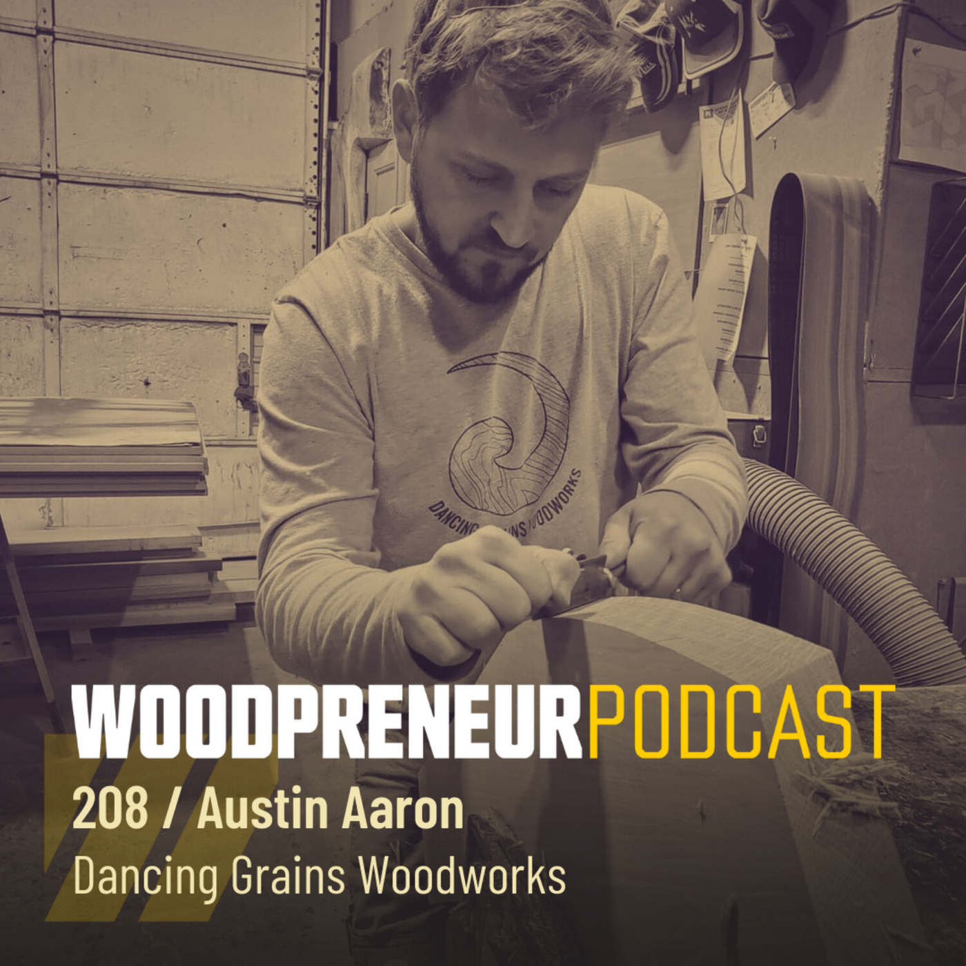 Austin Aaron: Dancing Grains Woodworks - The Woodpreneur Podcast ...