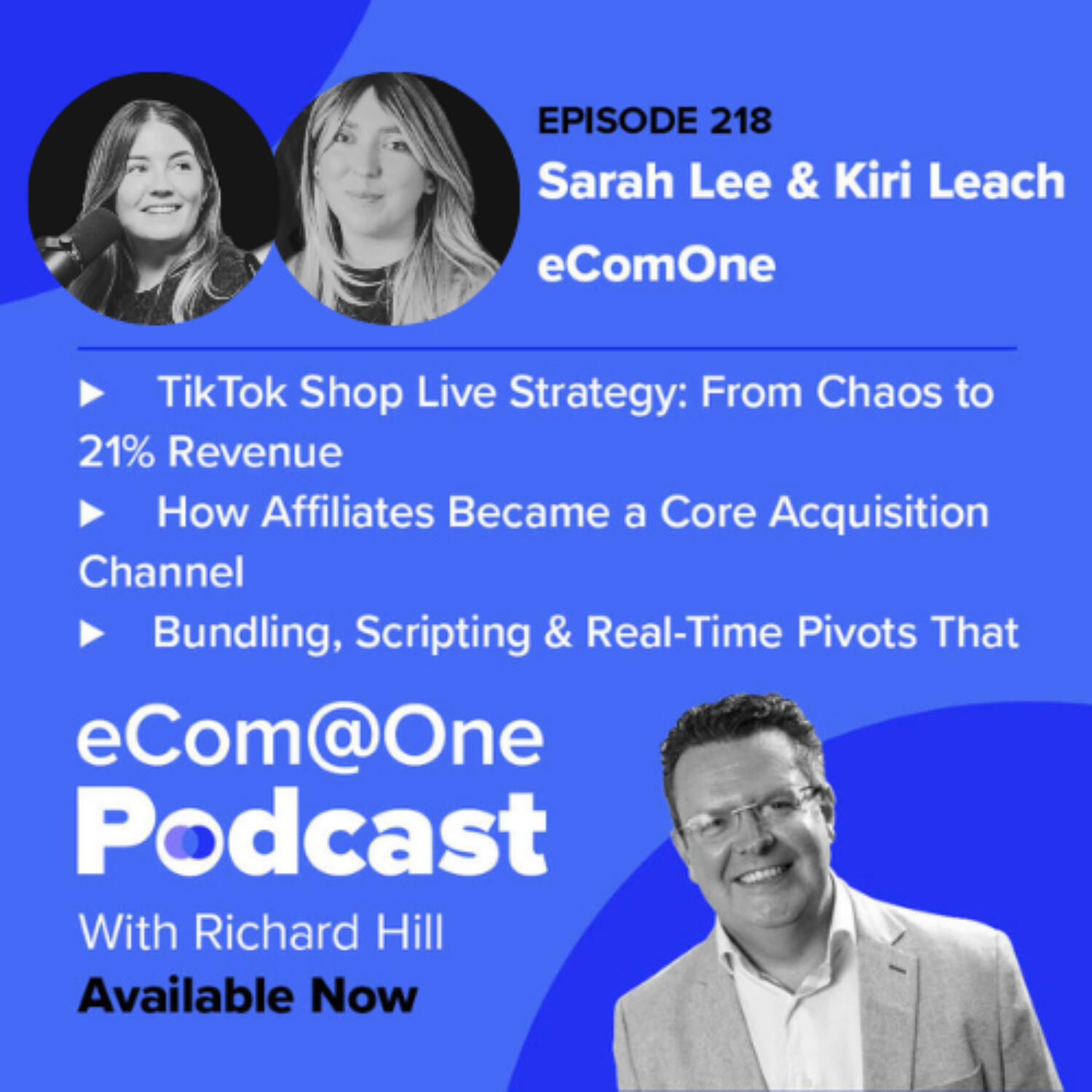 E217: Sarah Lee & Kiri Leach - TikTok Shop Strategy: How The INKEY List ...