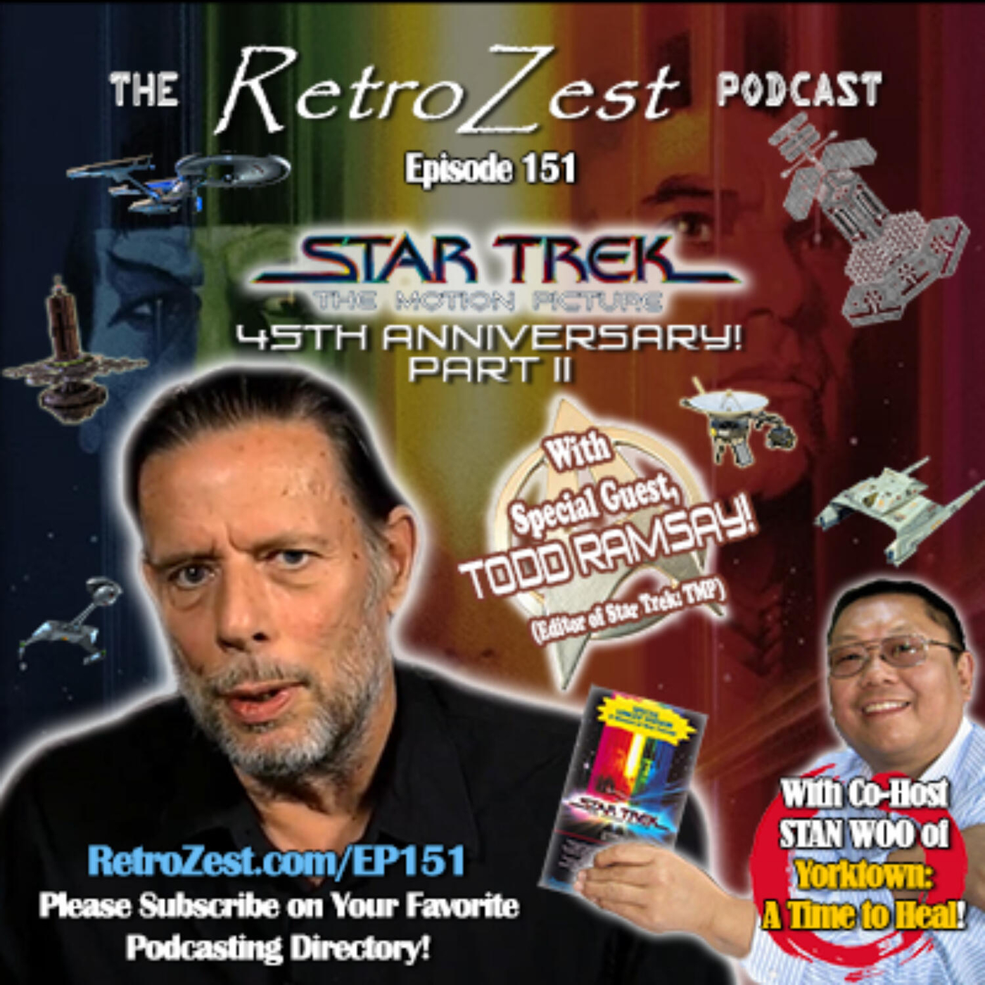 RZ #151: "Star Trek: The Motion Picture" 45th Anniversary, part 2 with the movie editor - The ...