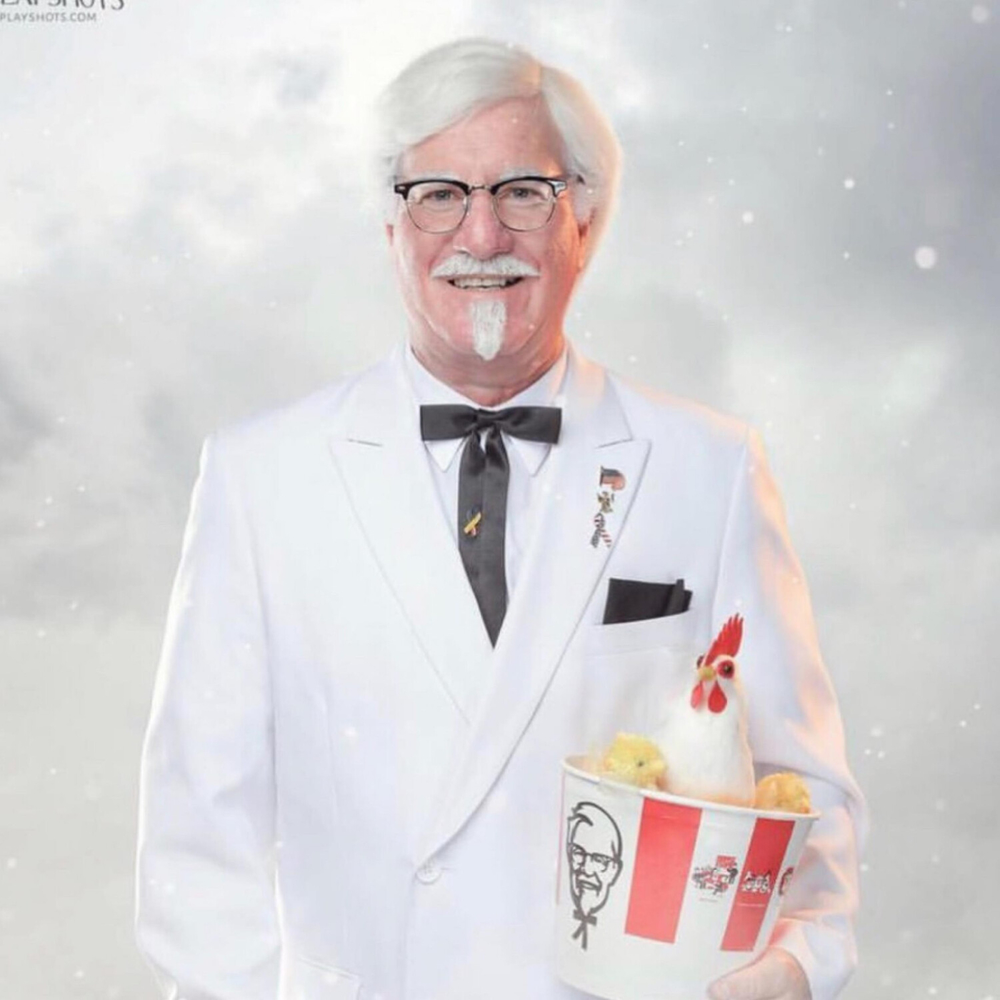 Tony Brisciano aka Tony Cluck Interview (Colonel Harland Sander look-a ...