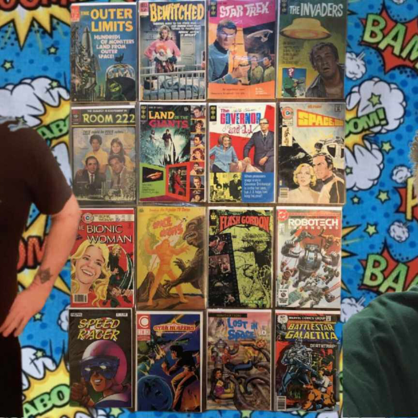 Show & tell about comic books based on popular movies & TV shows with ...