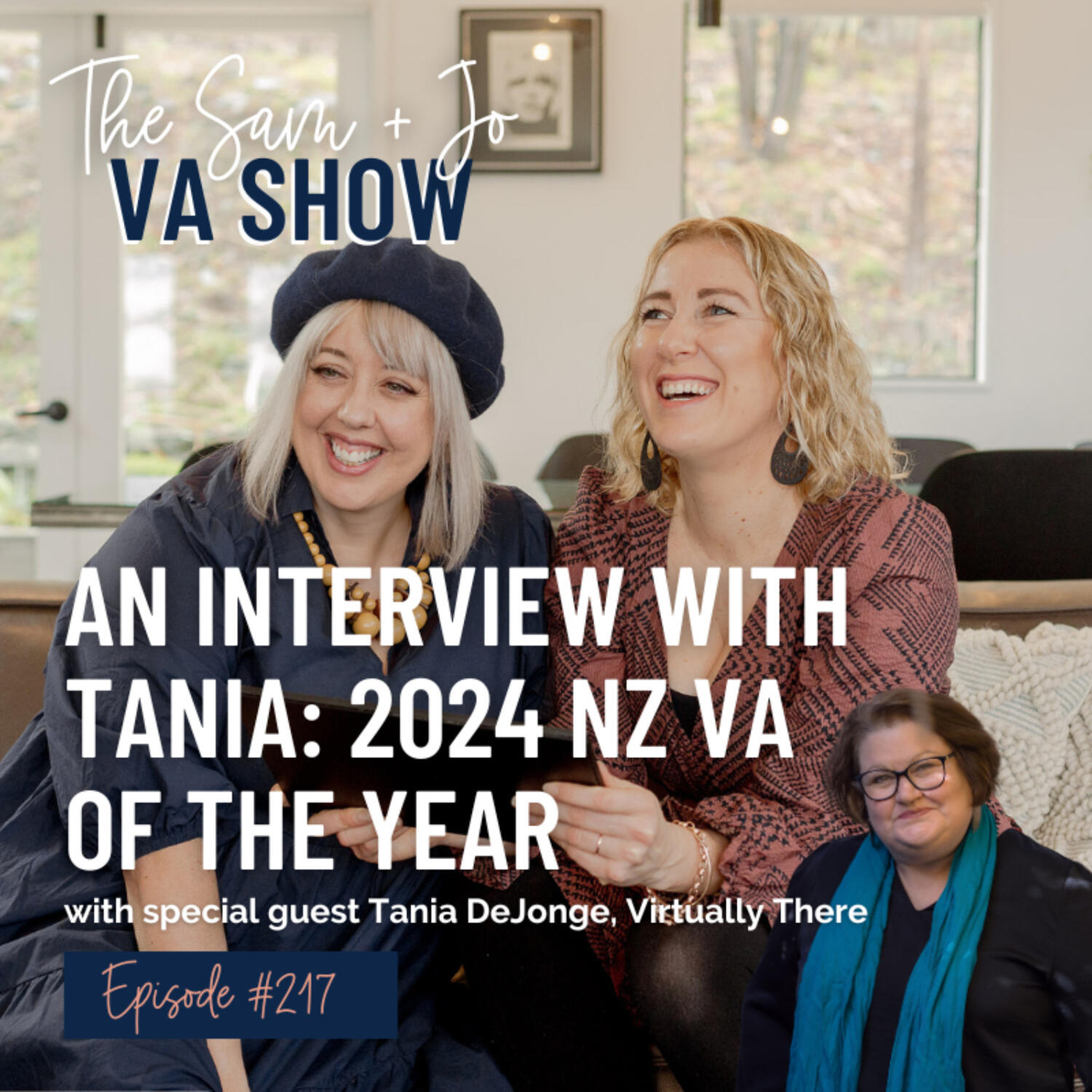 Ep217 An Interview With Tania - 2024 NZ VA Of The Year - The Sam + Jo ...