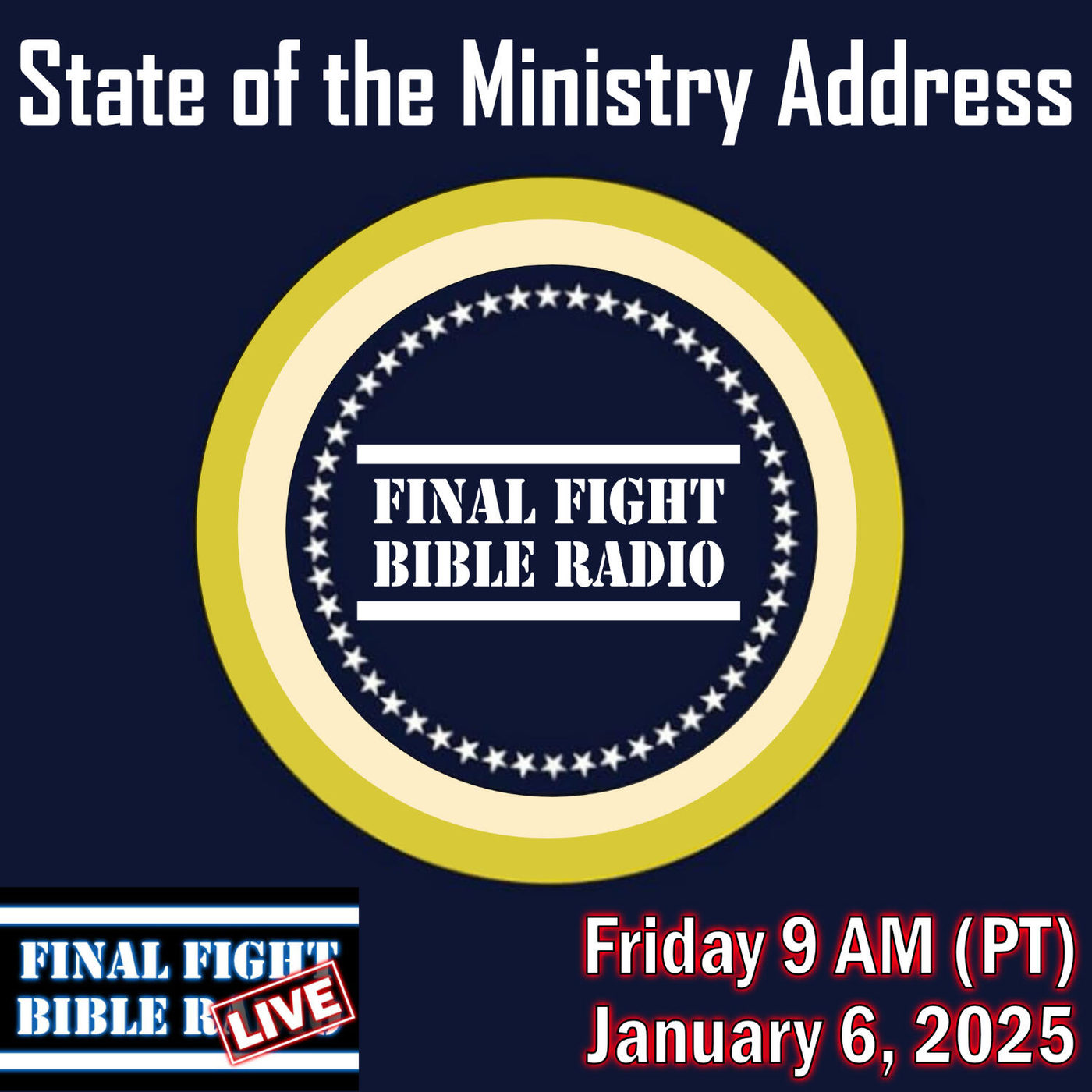 State Of The Ministry Address - FFBR Live (Premium Podcast) - Podcast.co