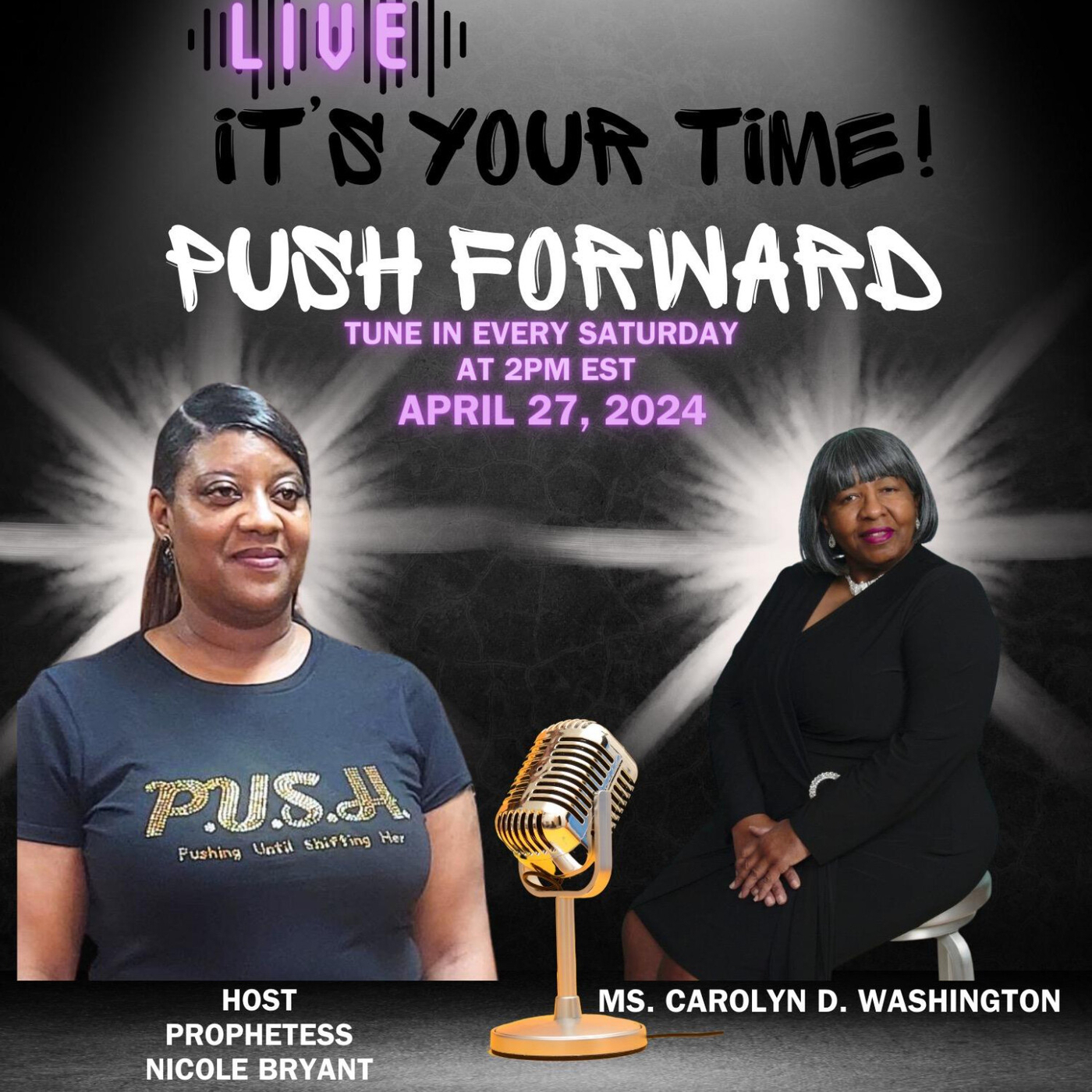 Broken from grief, made whole for purpose - It's Your Time! Pushing ...