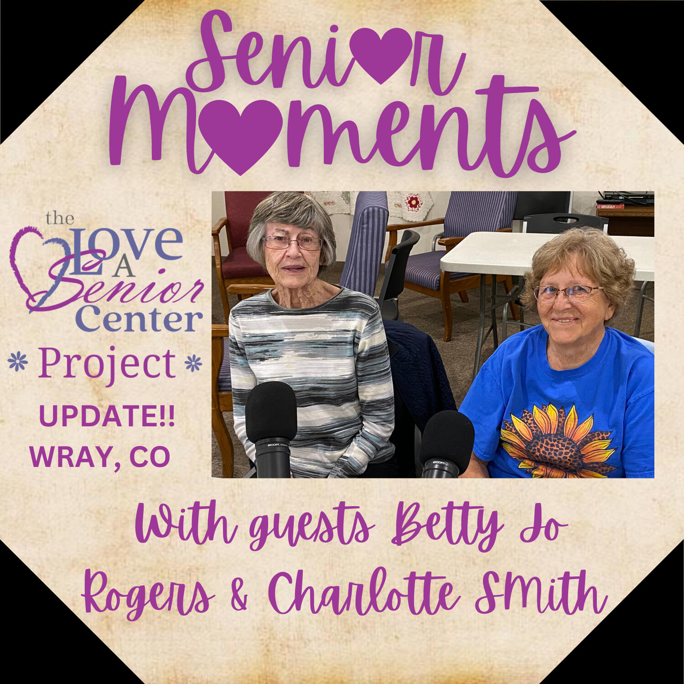 Senior Center Project Update - Senior Moments - Podcast.co