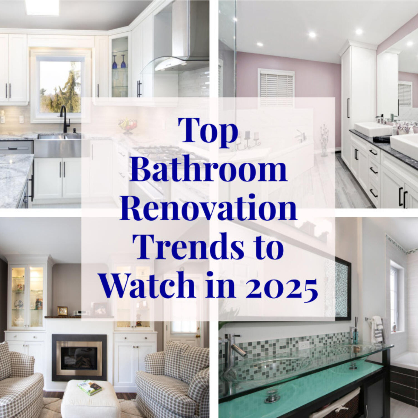 Top Bathroom Renovation Trends to Watch in 2025 - Love Your Home ...