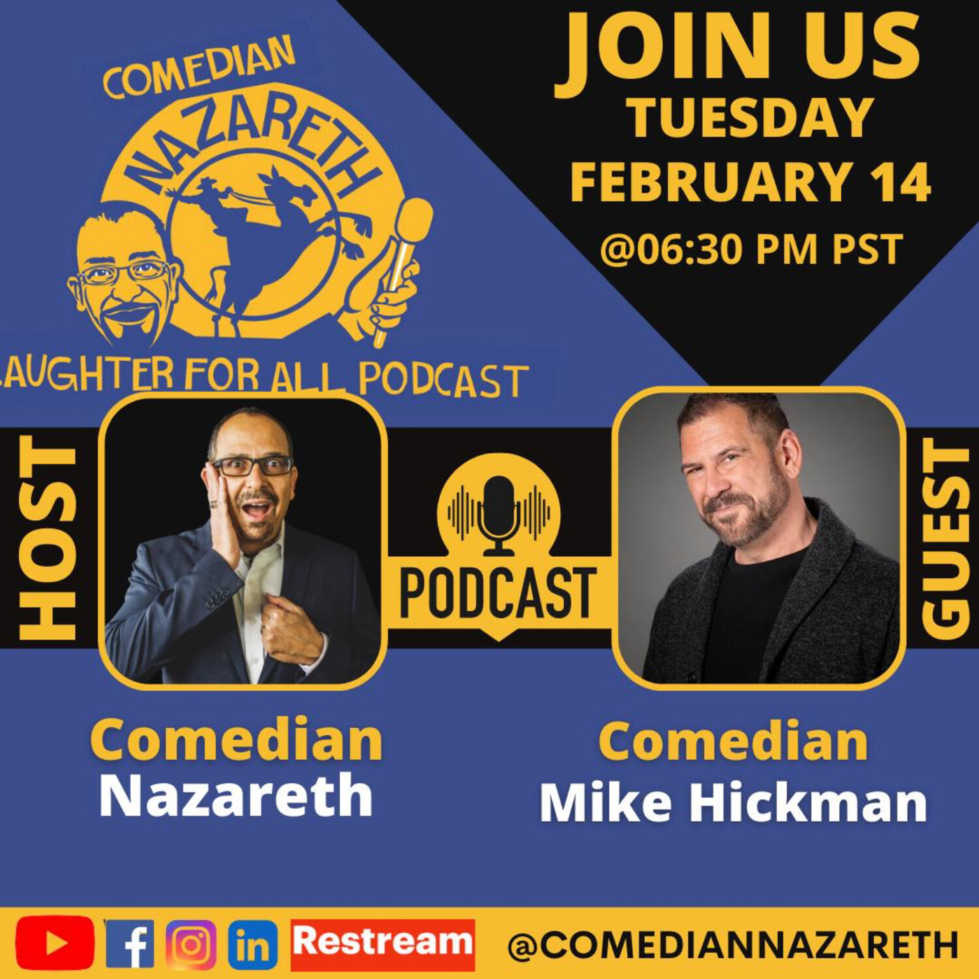 If you lost a loved one by Comedian: Mike Hickman - Laughter for All Podcast with Comedian ...