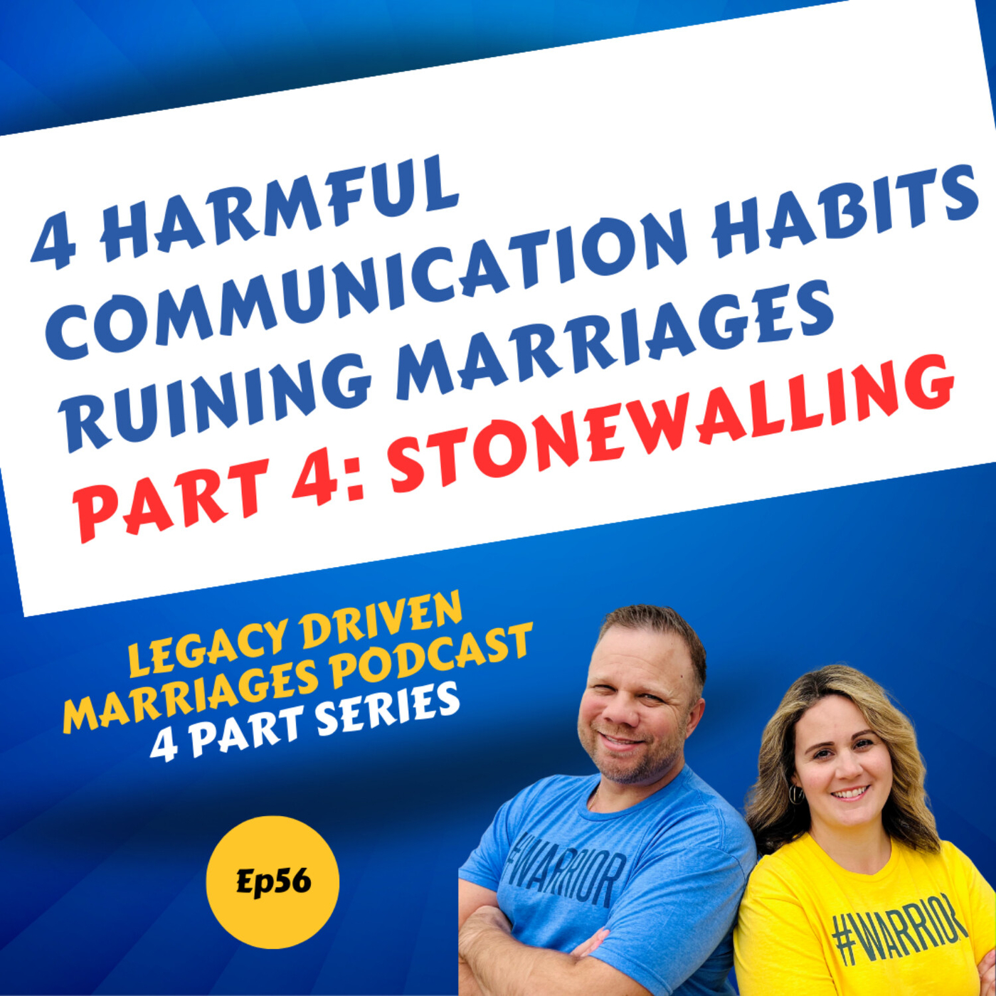 4 Harmful Communication Habits Ruining Marriages - Part 4: STONEWALLING ...