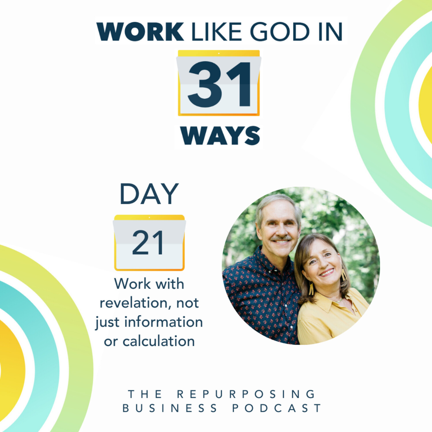 Work with Revelation, not just Information or Calculation - Repurposing ...
