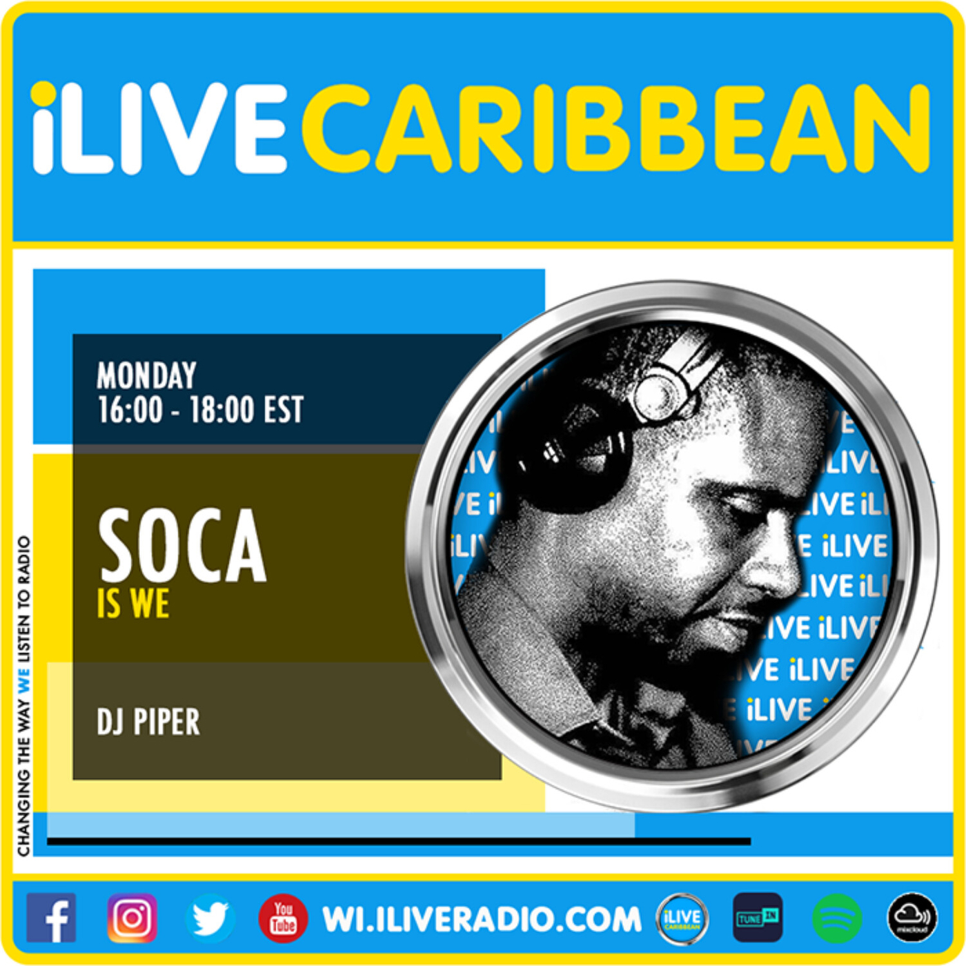 Soca Is We #10 w/ DJ Piper | 07.12.2020 - iLive Caribbean - Podcast.co