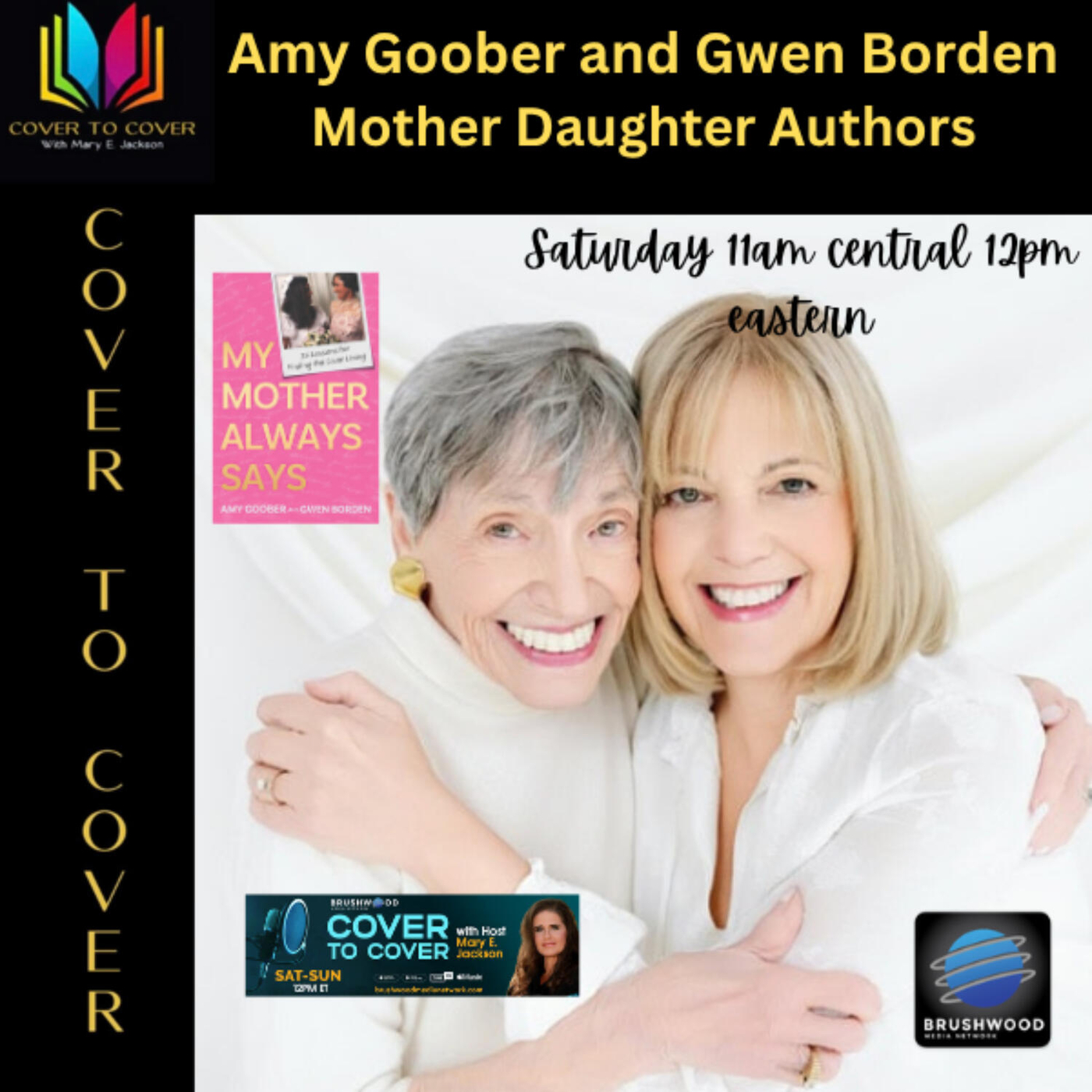 Amy Goober and Gwen Borden - Life lessons from Mom - Cover To Cover ...