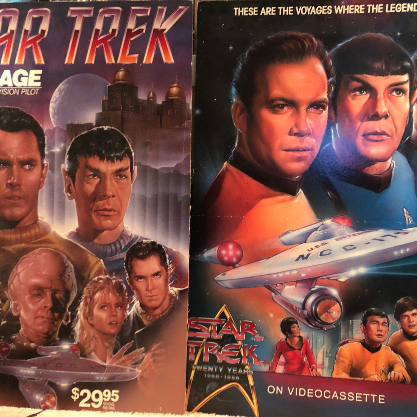 Star Trek is 57 which began the TV rerun home video market. Here's the ...