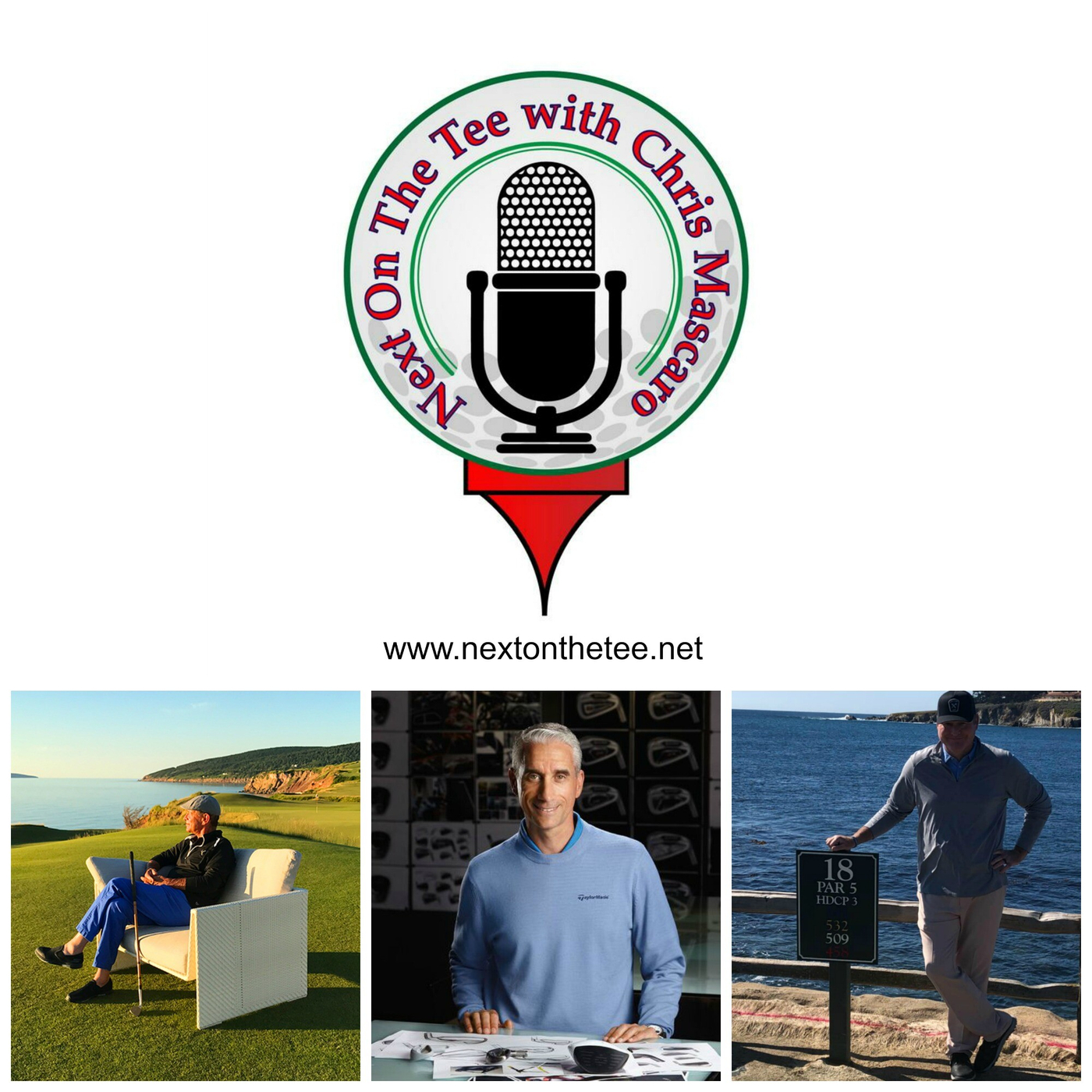 Talking Golf Getaways Host Mitch Laurance, TaylorMade Golf CEO David ...