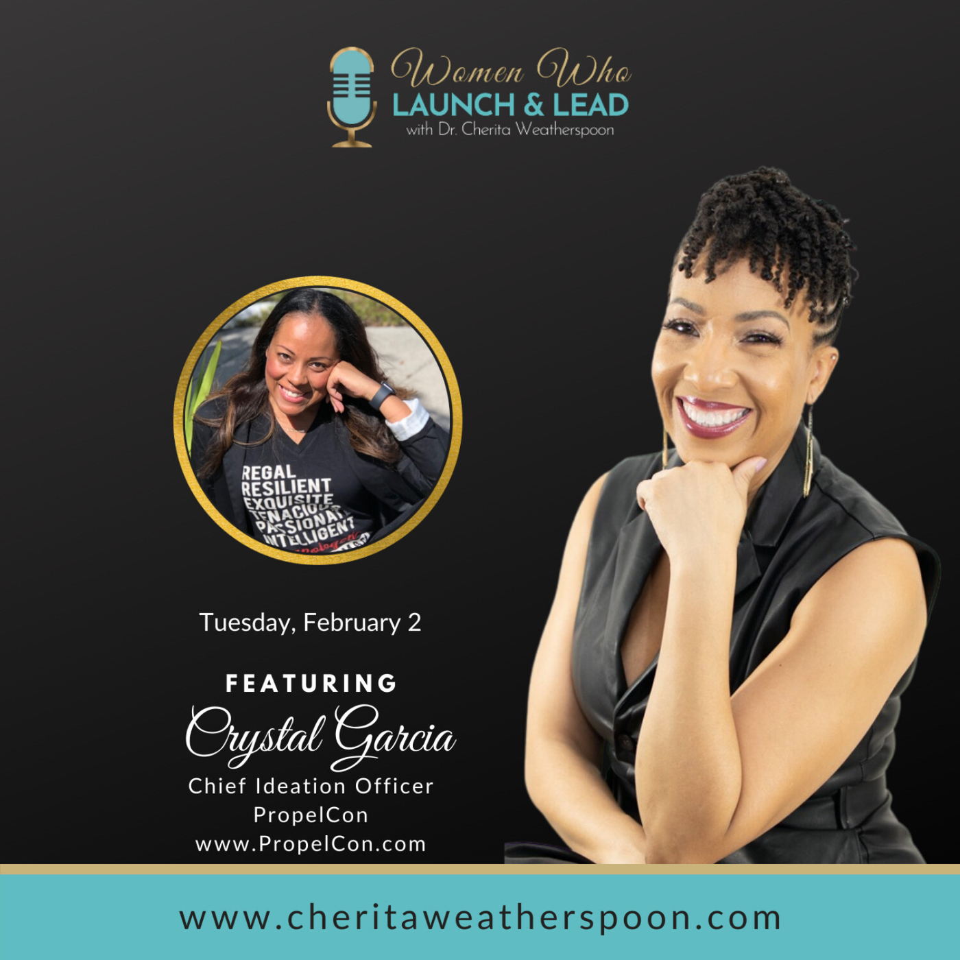 Crystal Garcia - PropelCon - Women Who Launch & Lead - Podcast.co
