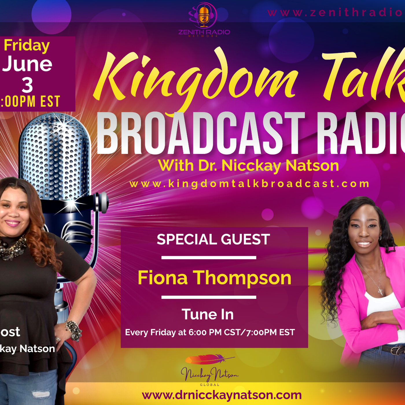 The Reintroduction of Queen Fi - Kingdom Talk Broadcast Radio with Dr ...