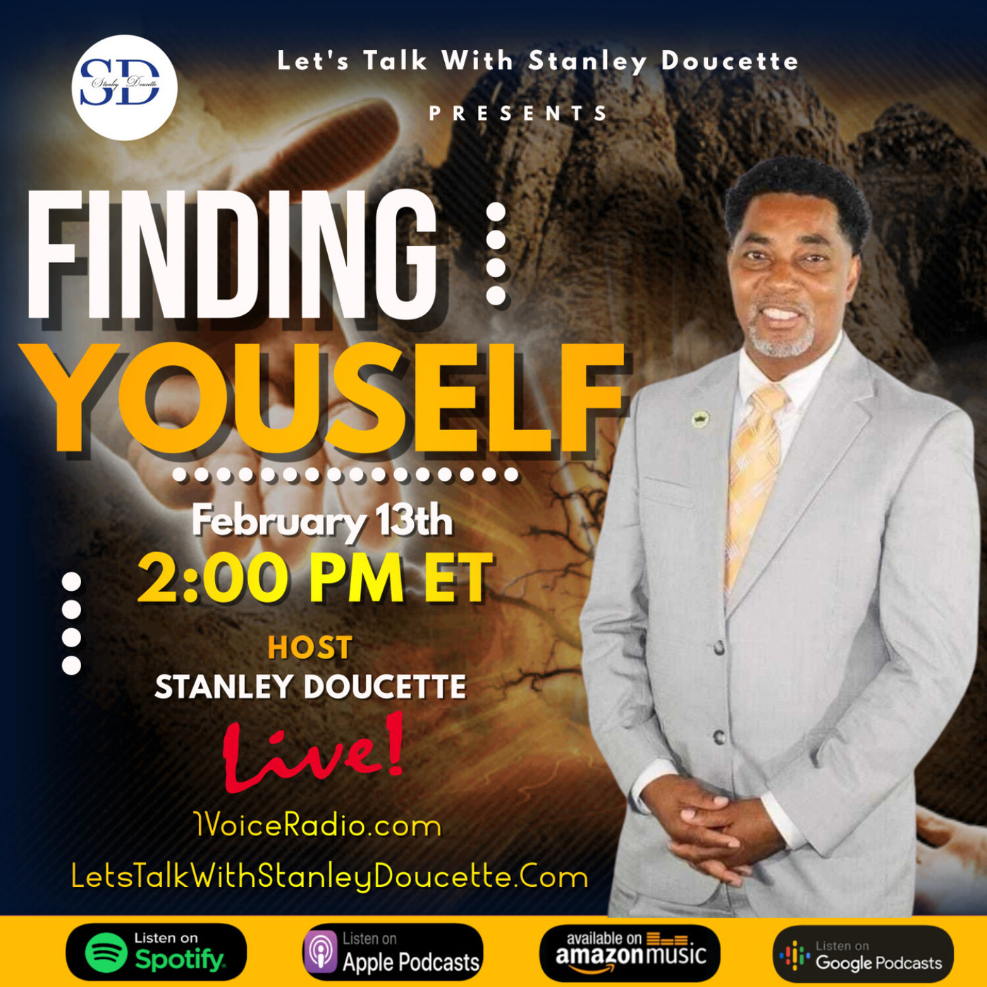 Finding Yourself - Let's Talk With Stanley Doucette - Podcast.co