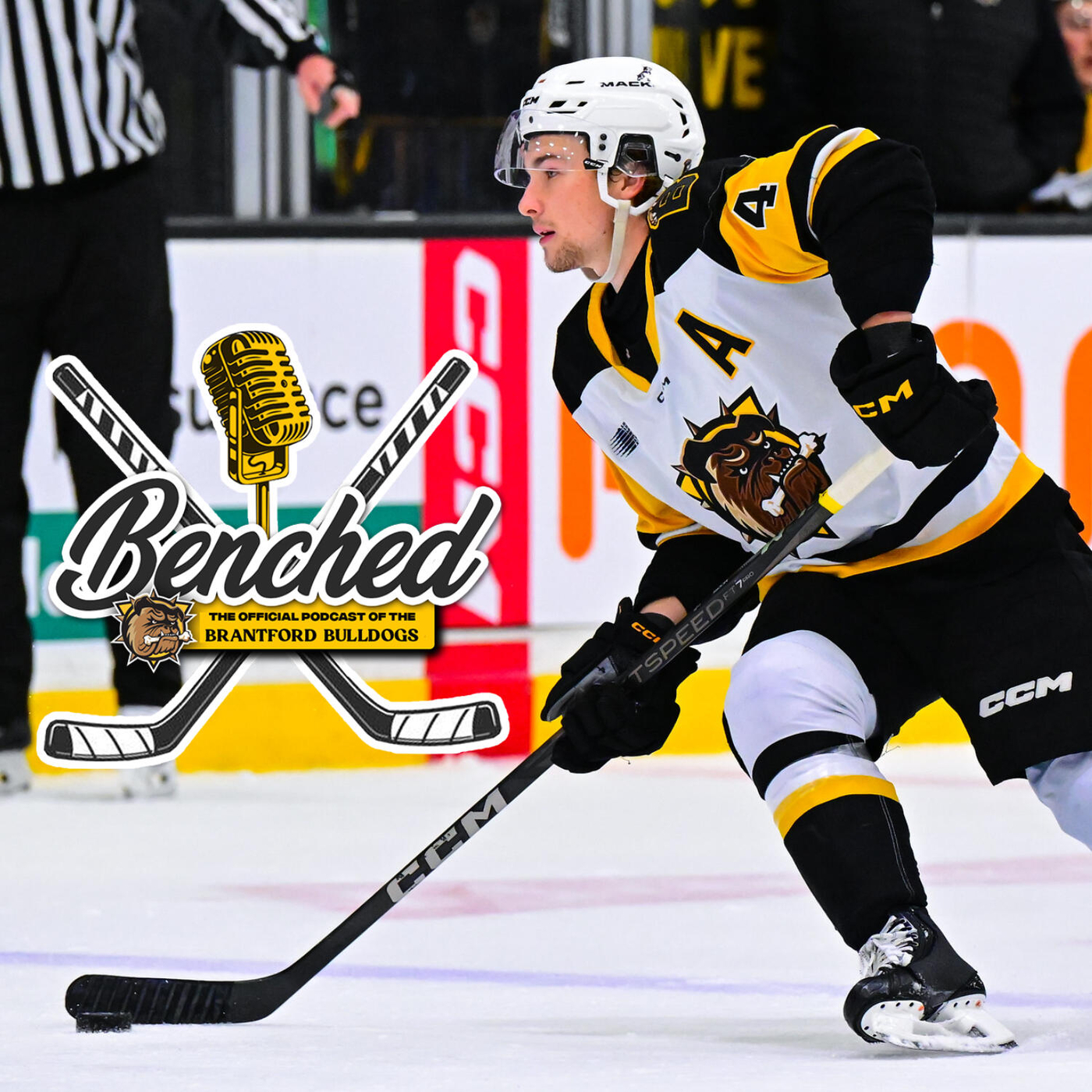 Benched w/Lucas Moore - S05E04 - Brantford Bulldogs - Podcast.co