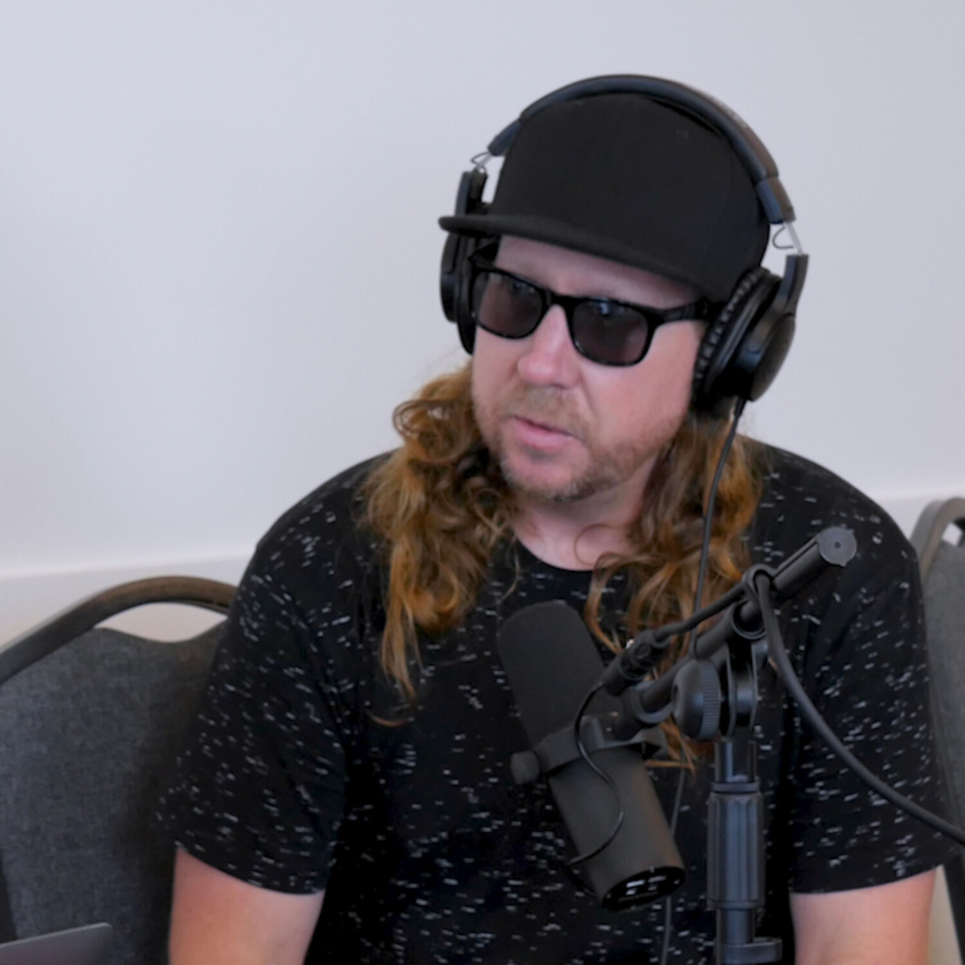Randy Winter (The Red Jumpsuit Apparatus) backstage at Reverb Music ...