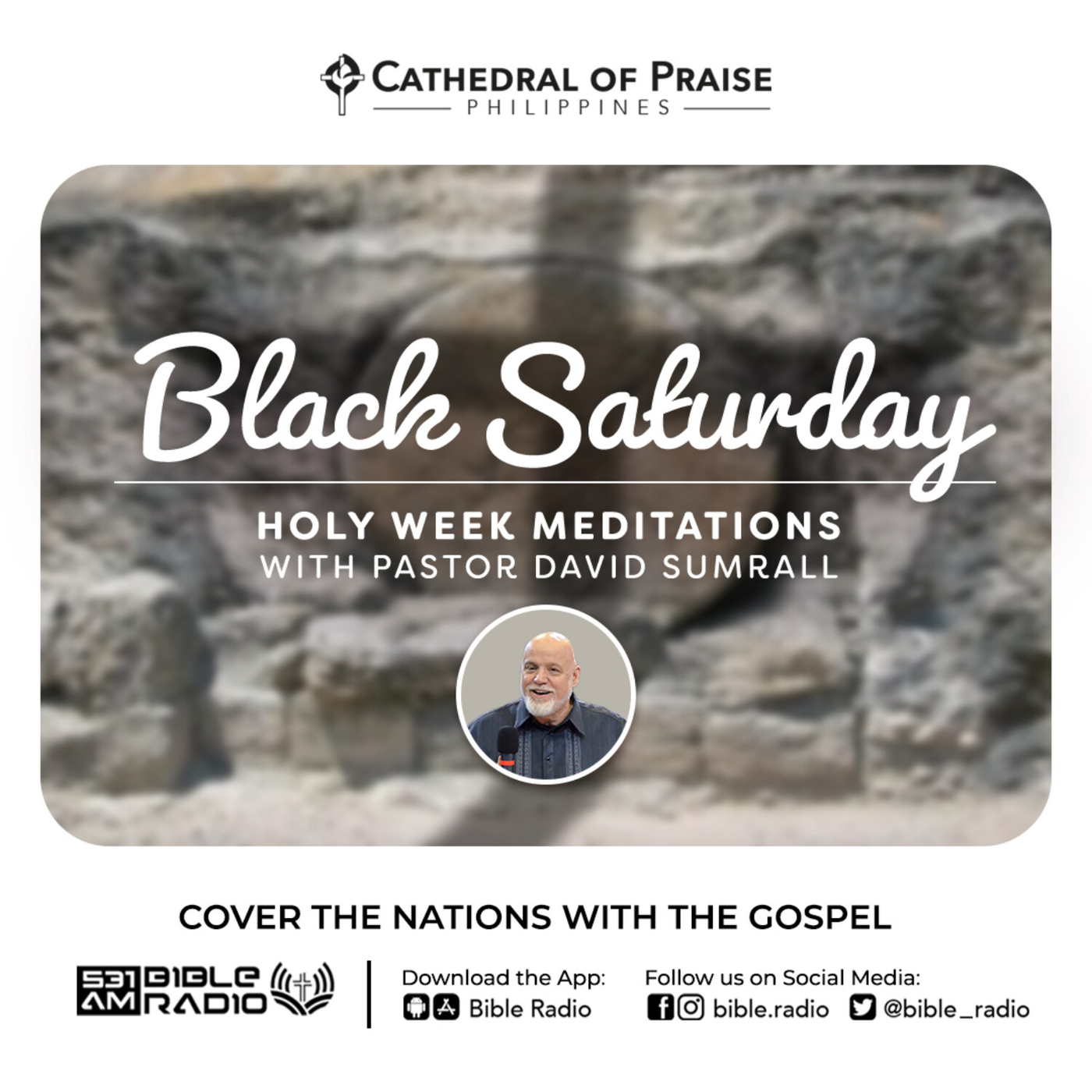 HOLY WEEK MEDITATIONS (Black Saturday) - Pastor David E. Sumrall ...