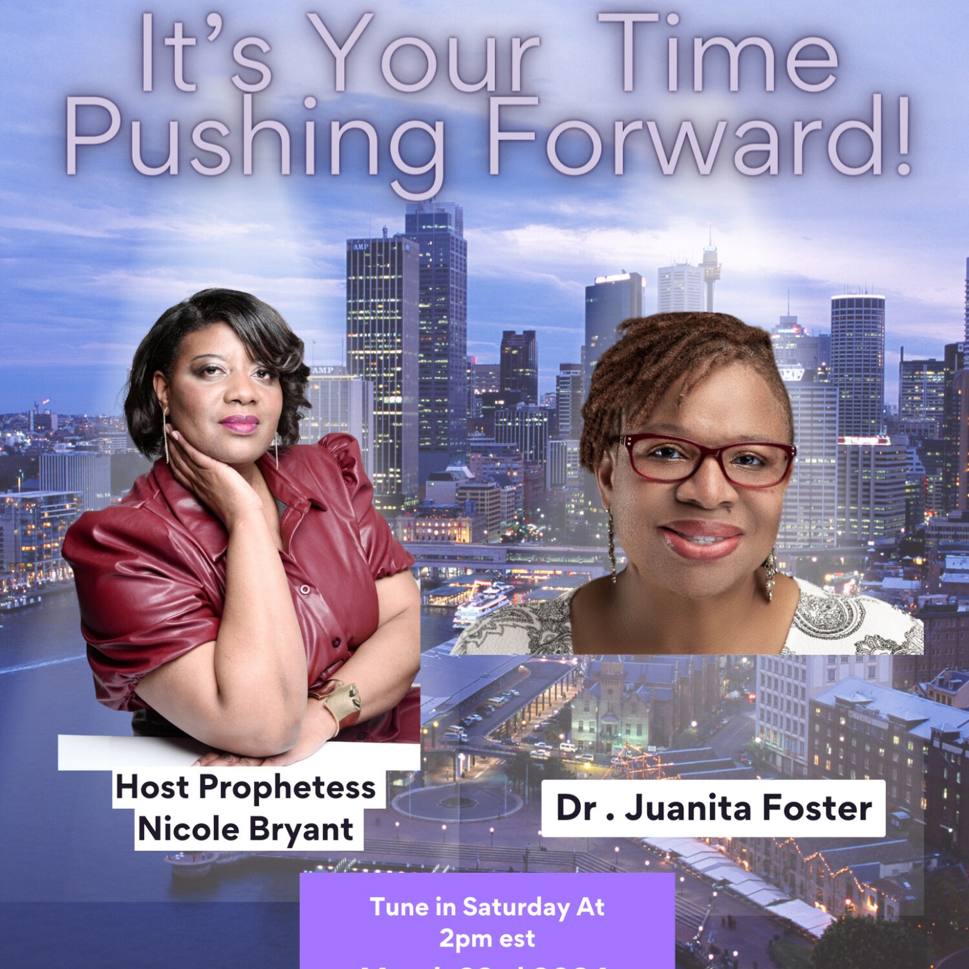 It's time to Educate,Motivate & Elevate with the Dr - It's Your Time! Pushing Forward with ...