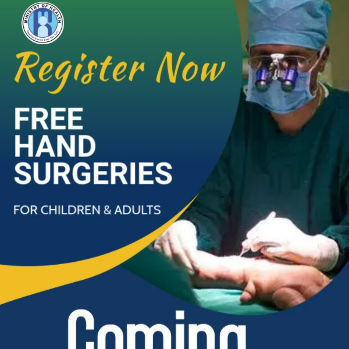 Statement On The Free Hand Surgery Mission and Registration Process ...